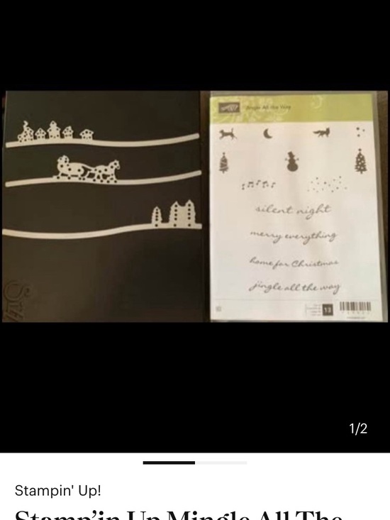 Stampin' Up! | Design | Stampin Up Mingle All The Way Dies Stamp Set ...